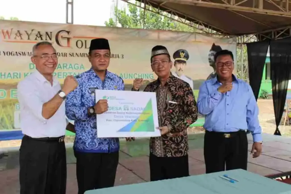 DESA KITA : Desa Wantilan Launching Desa Sadar BPJS Ketenagakerjaan ...