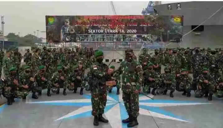 Jaga Perbatasan Papua, 450 Prajurit Yonif 312 Kala Hitam Bebas Covid-19 ...