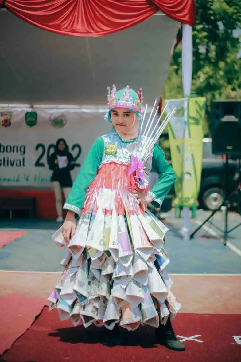 Unik ! Kreativitas Anak di Green Fashion Show Jabong Festival 2022 ...