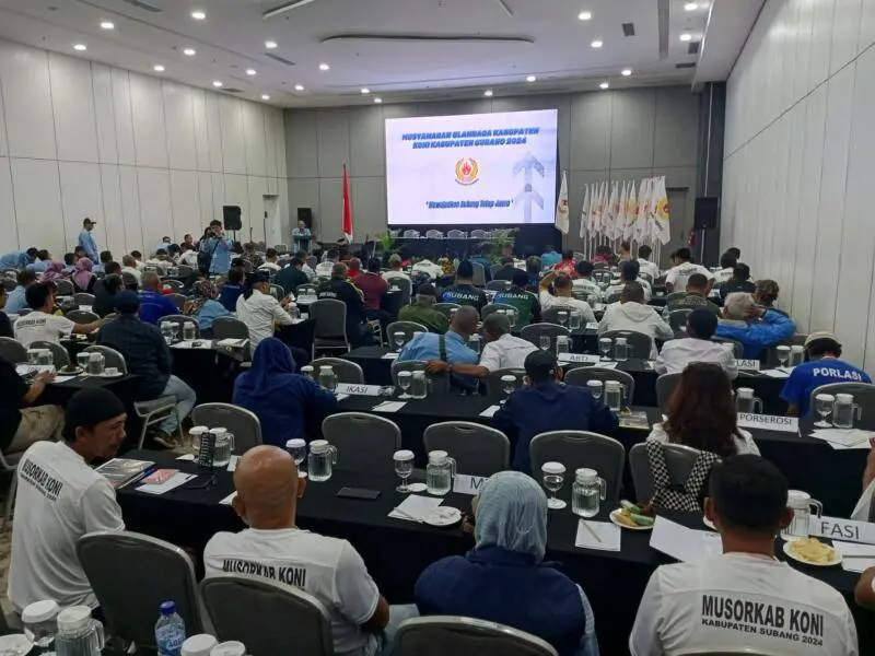 BREAKING NEWS : Musorkab KONI Subang Resmi Dibuka , Mewujudkan Subang ...
