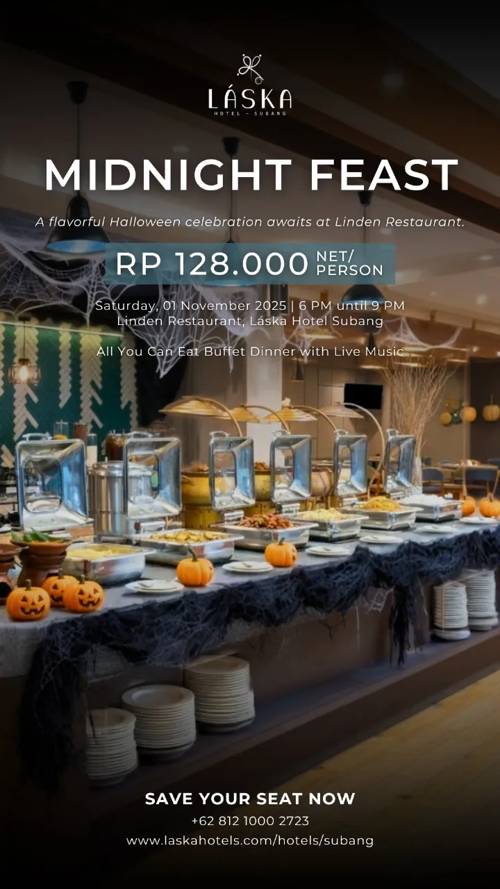 Halloween Buffet Dinner di Láska Hotel Subang Sukses Hadirkan Malam ...